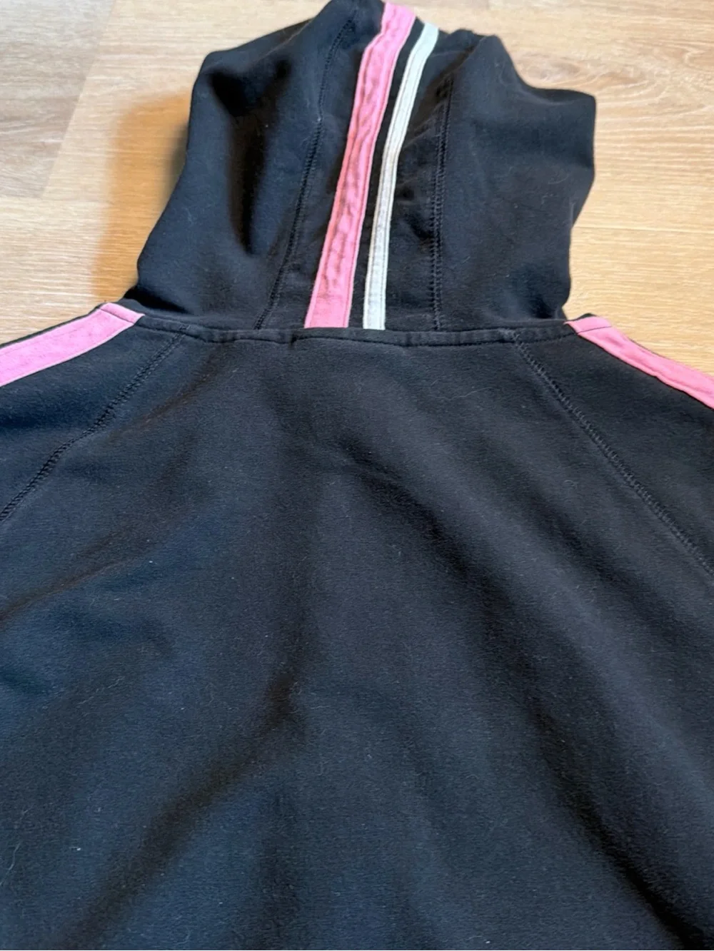 Harley-Davidson | Tops | Harley Davidson Black Pink Hooded Full Zip Up ...